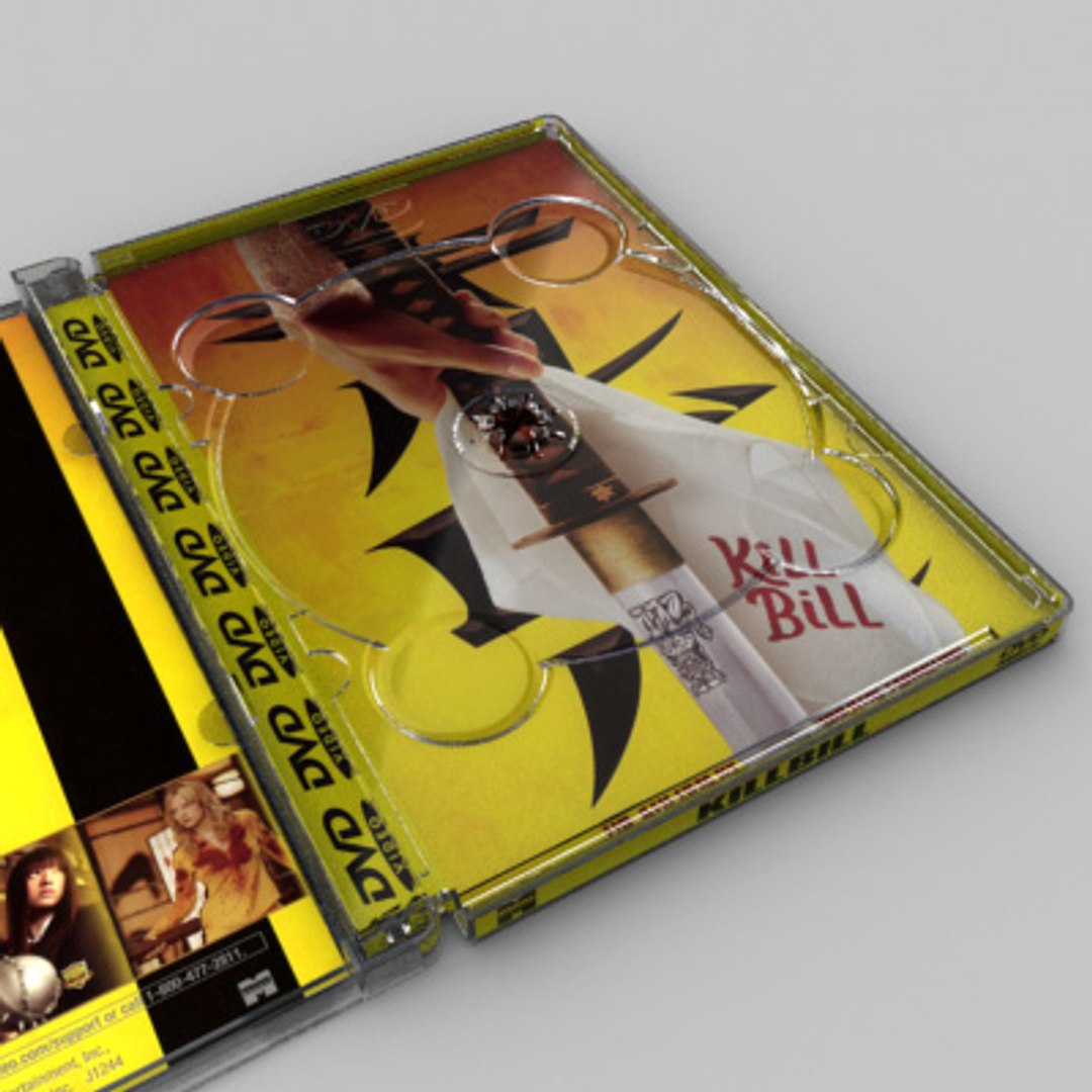 3d Model Dvd Cd Box