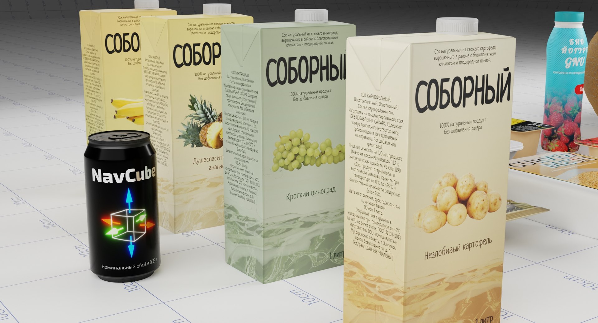 Food products 3D model - TurboSquid 1614198