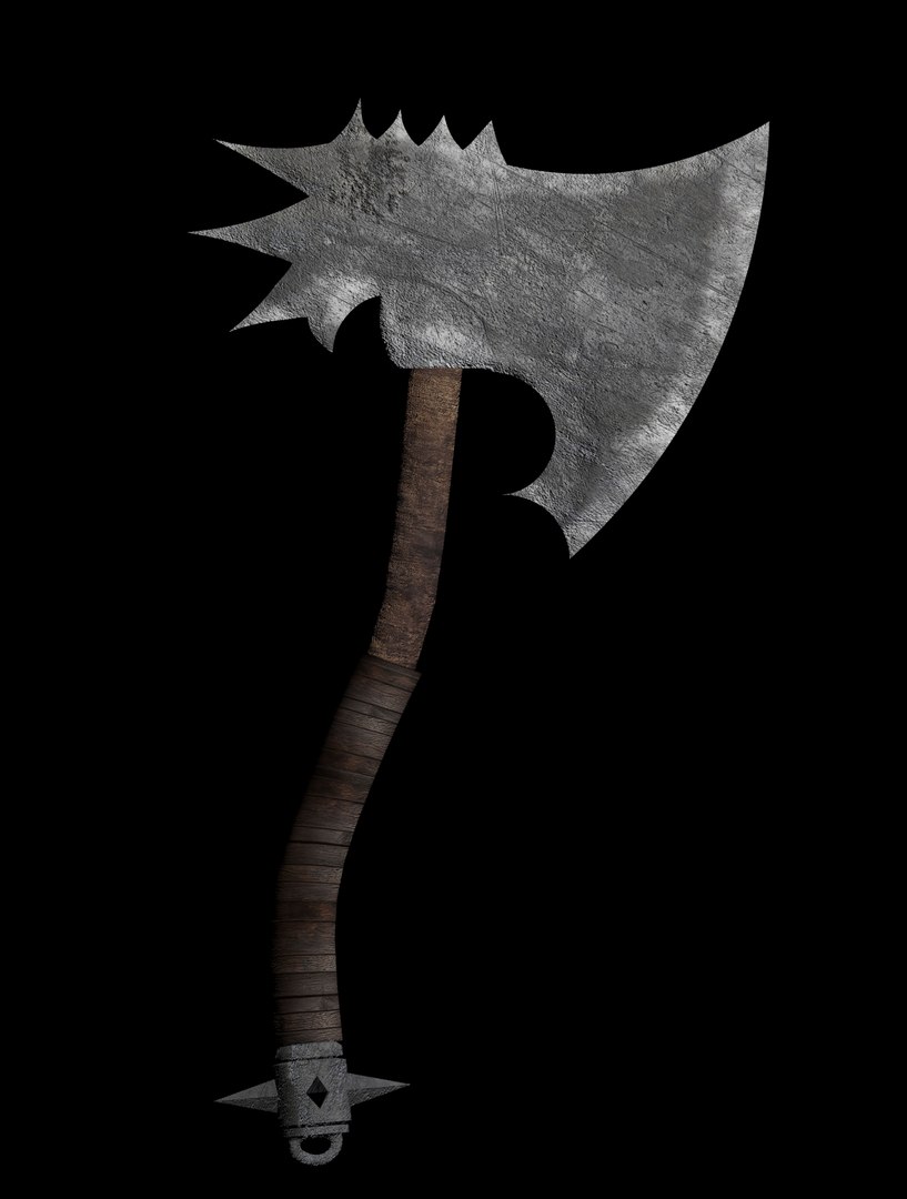 3D Axe Orc - TurboSquid 1482044