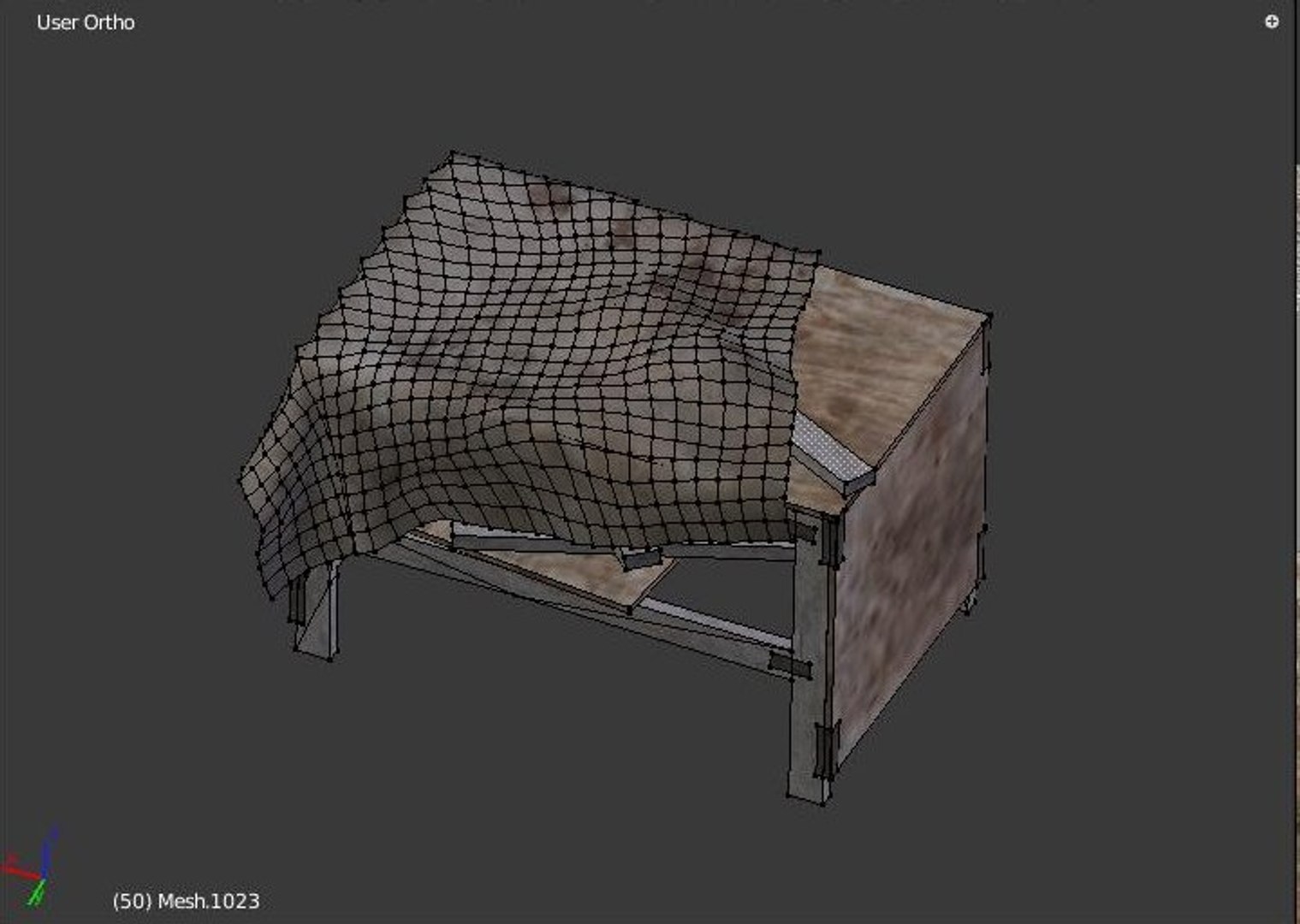 3d Model Table Tarp