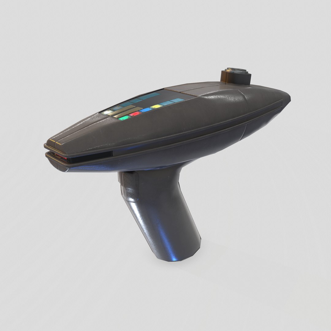 Star Trek Phaser Gun 3D Model - TurboSquid 1551450