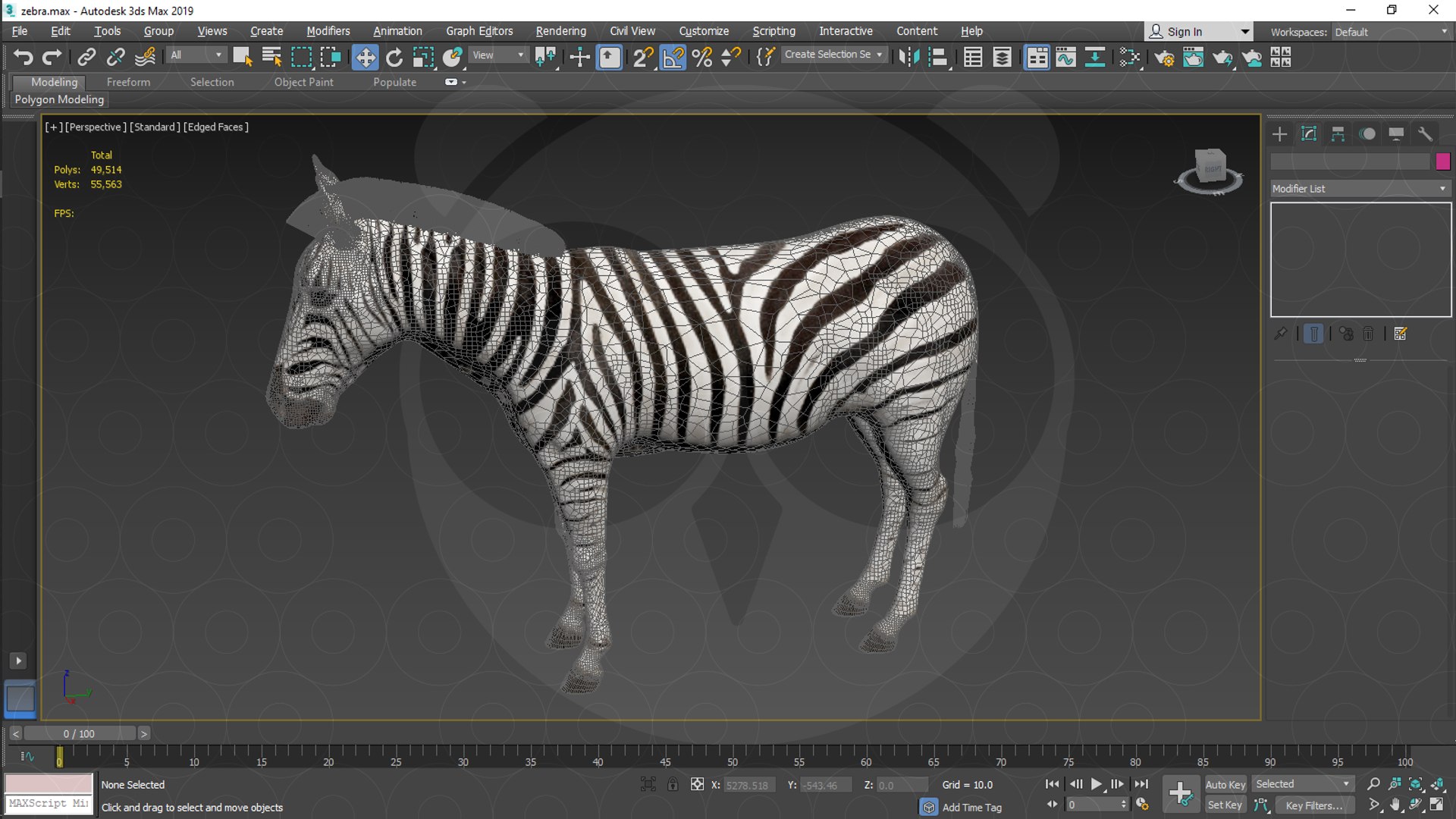 Zebra 3D Model - TurboSquid 2110130