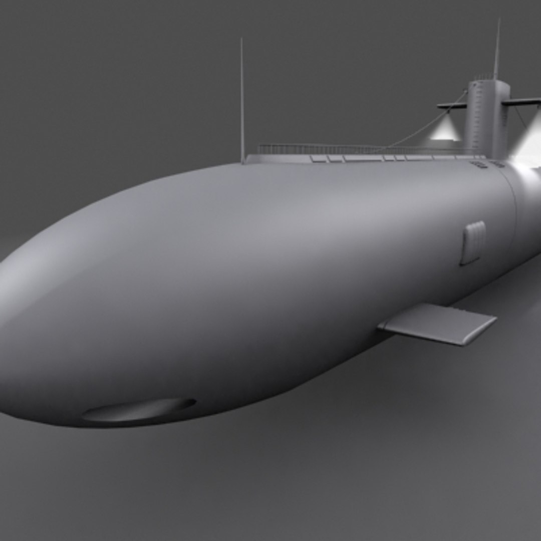 3d Submarine Model