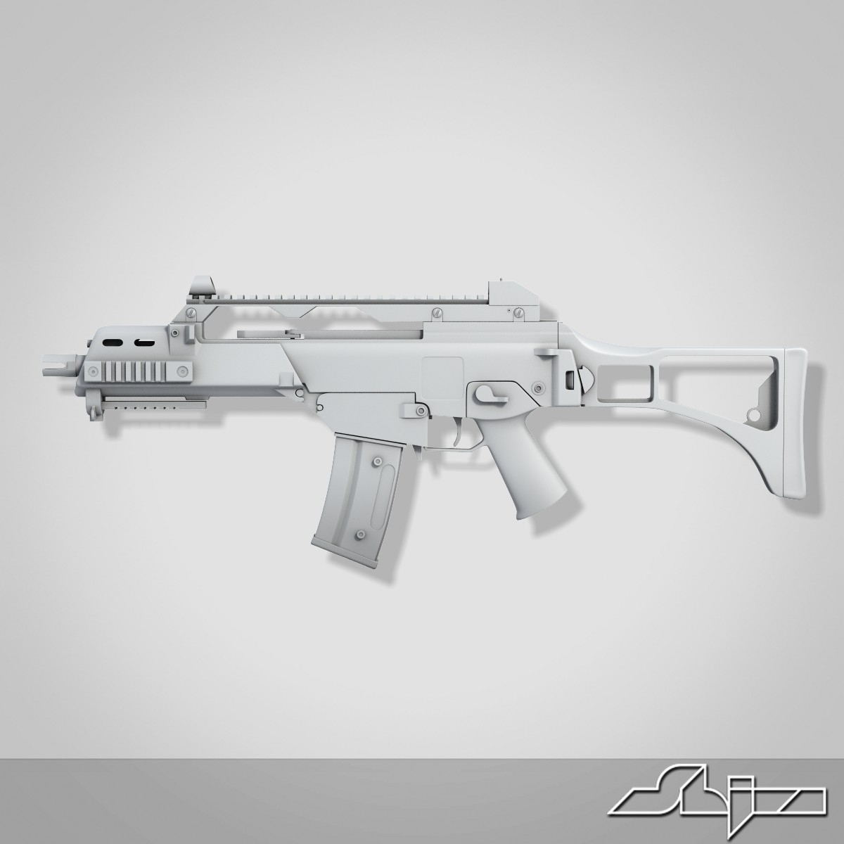 assault rifle g 36 obj