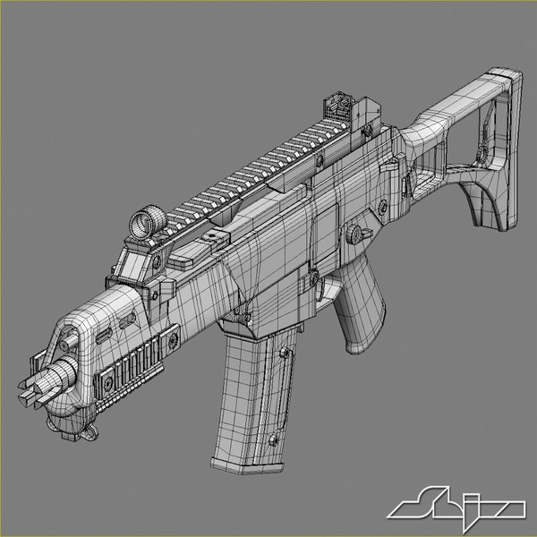 assault rifle g 36 obj