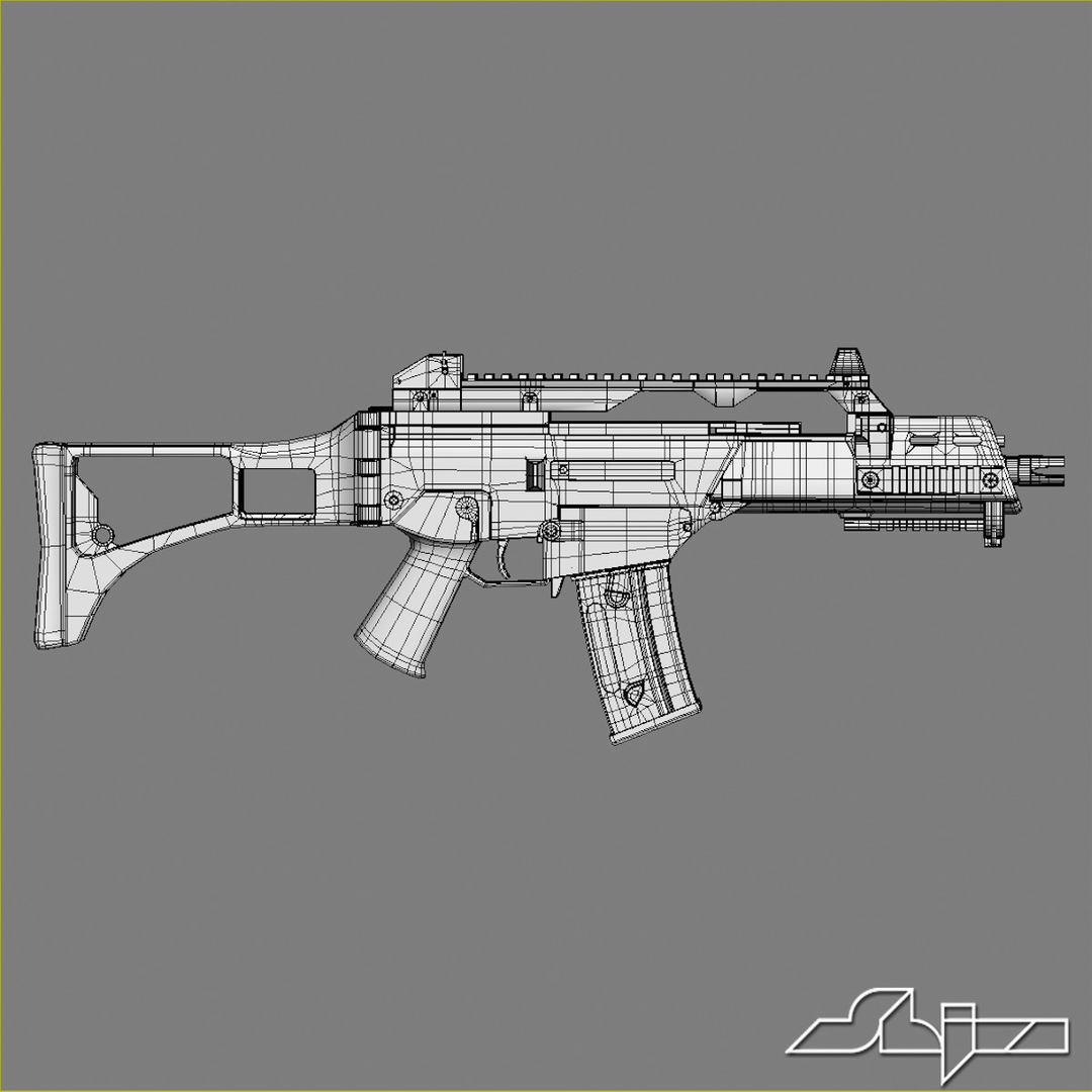 assault rifle g 36 obj