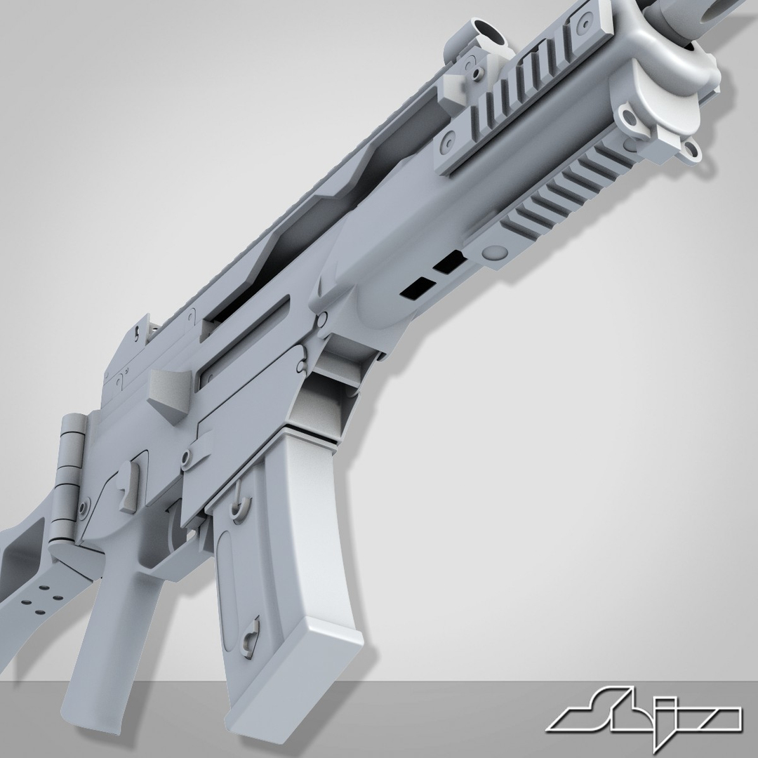 assault rifle g 36 obj