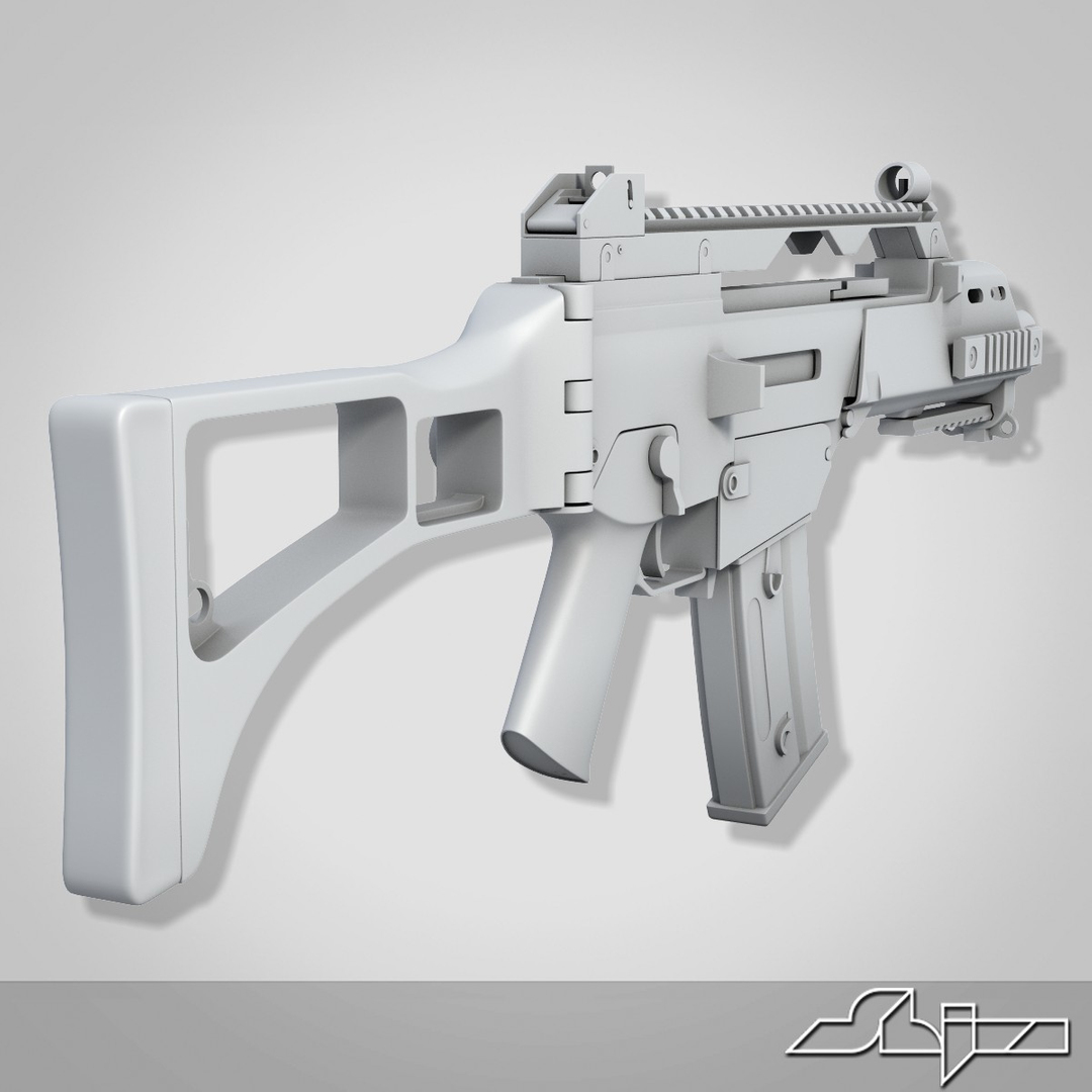 assault rifle g 36 obj