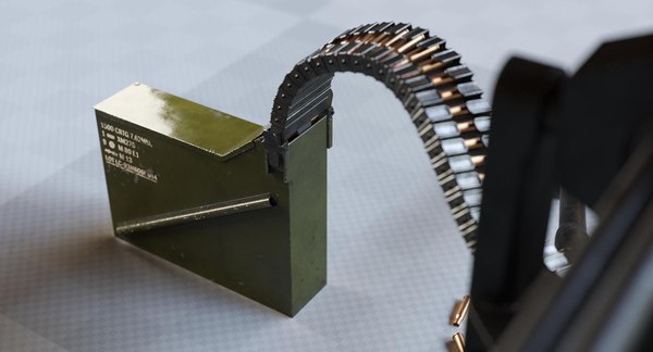 Minigun gun 3D - TurboSquid 1410589