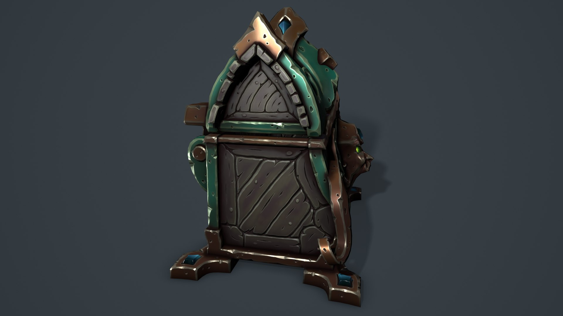Ancient chest model - TurboSquid 2020080