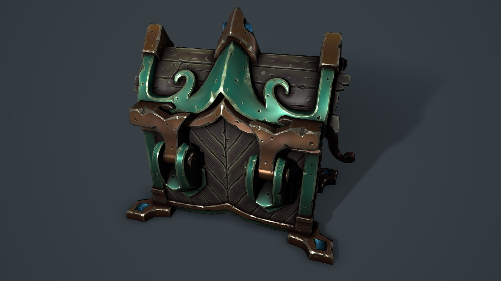 Ancient chest model - TurboSquid 2020080