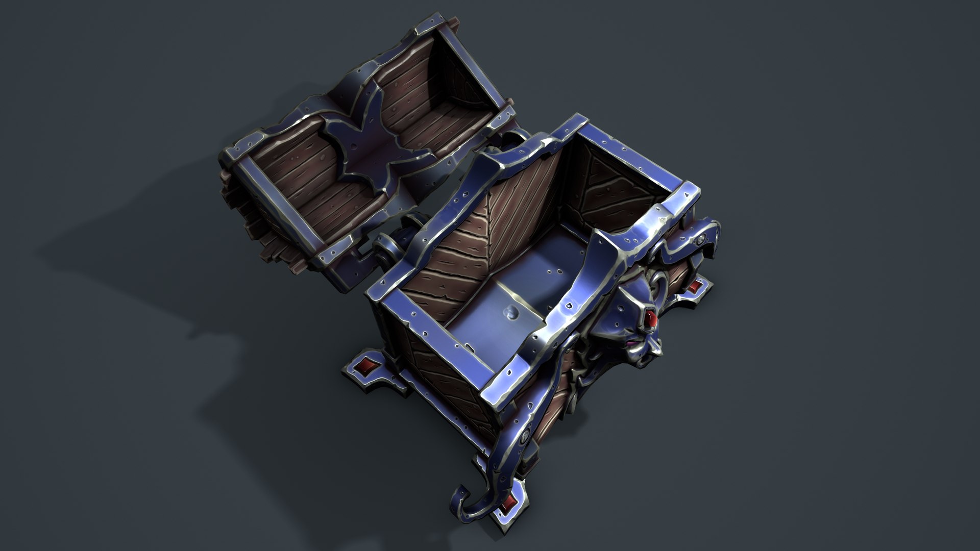 Ancient chest model - TurboSquid 2020080