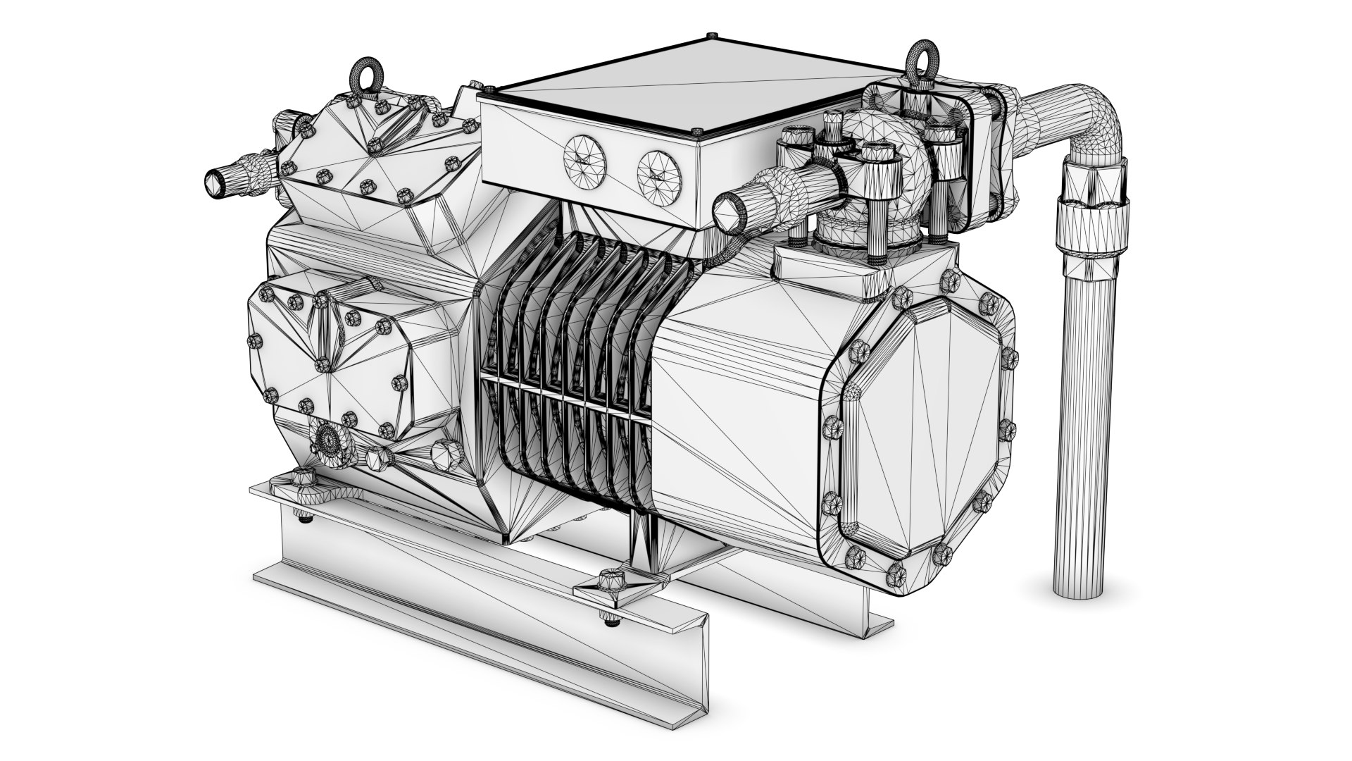 Free Generator Diesel 3D Model - TurboSquid 1149379