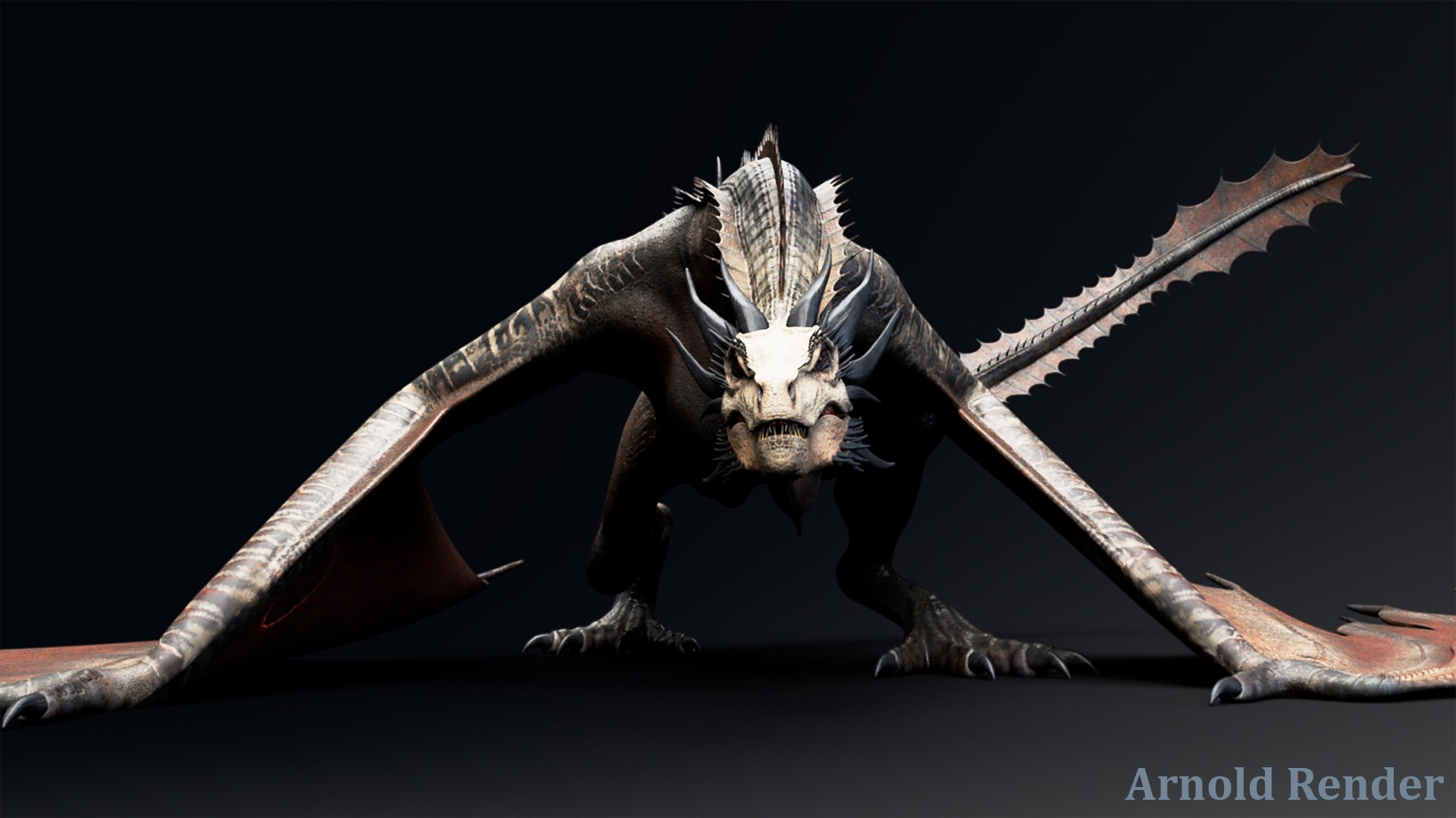 3D Wyvern Type Dragon 2 - Unity Project - TurboSquid 2296970