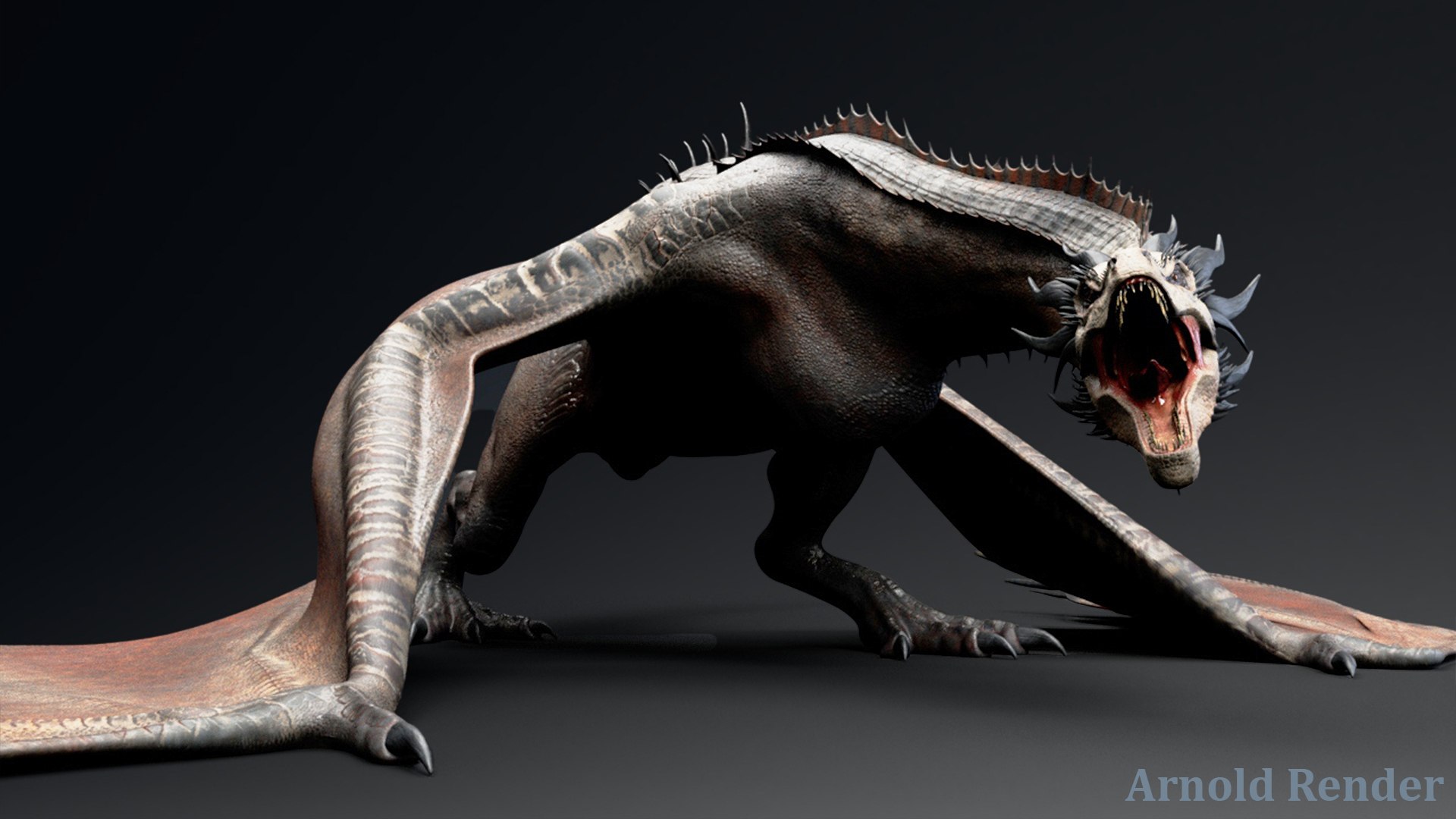 3D Wyvern Type Dragon 2 - Unity Project - TurboSquid 2296970