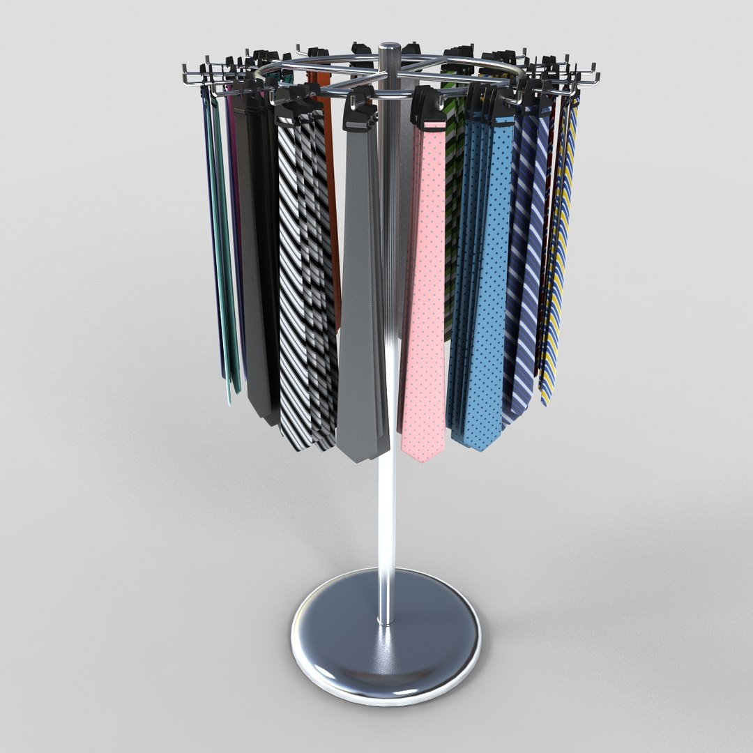 mens dress clothing displays 3d model