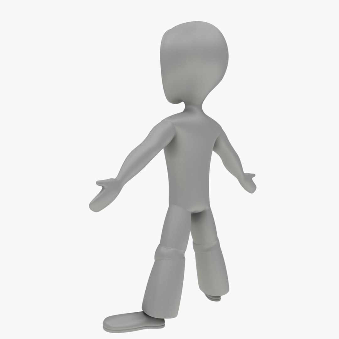 3D White Man Generic Model - TurboSquid 1154498