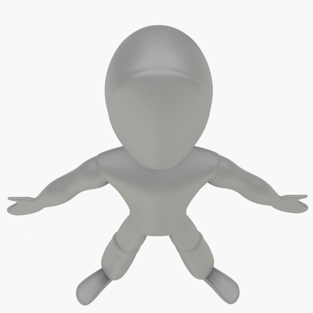 3D White Man Generic Model - TurboSquid 1154498