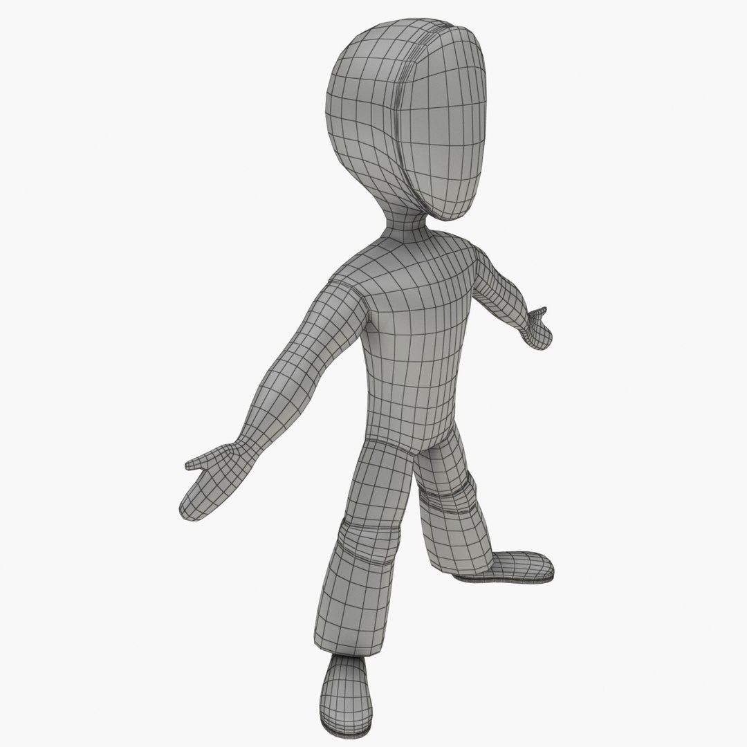 3D White Man Generic Model - TurboSquid 1154498