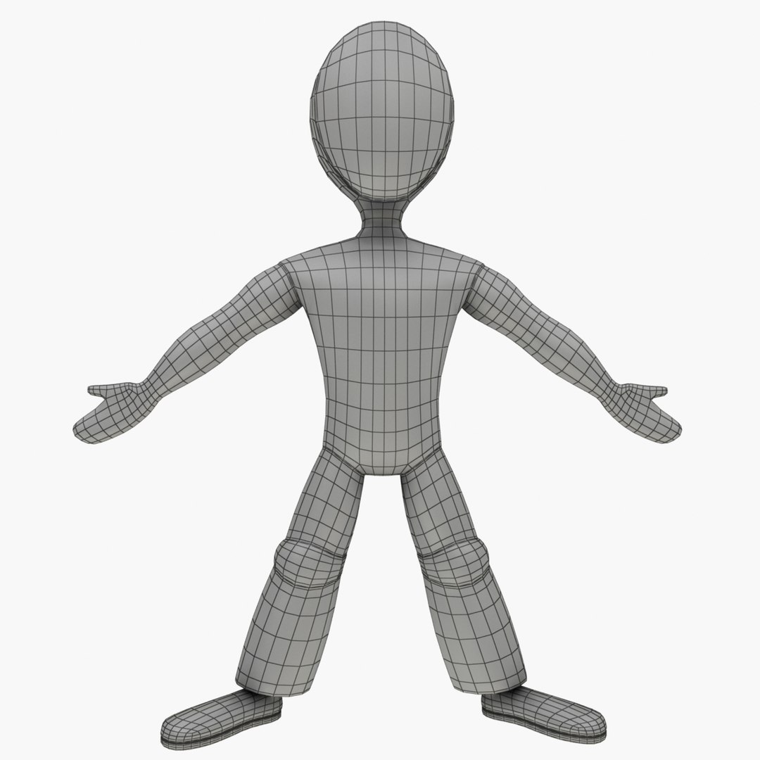 3D White Man Generic Model - TurboSquid 1154498