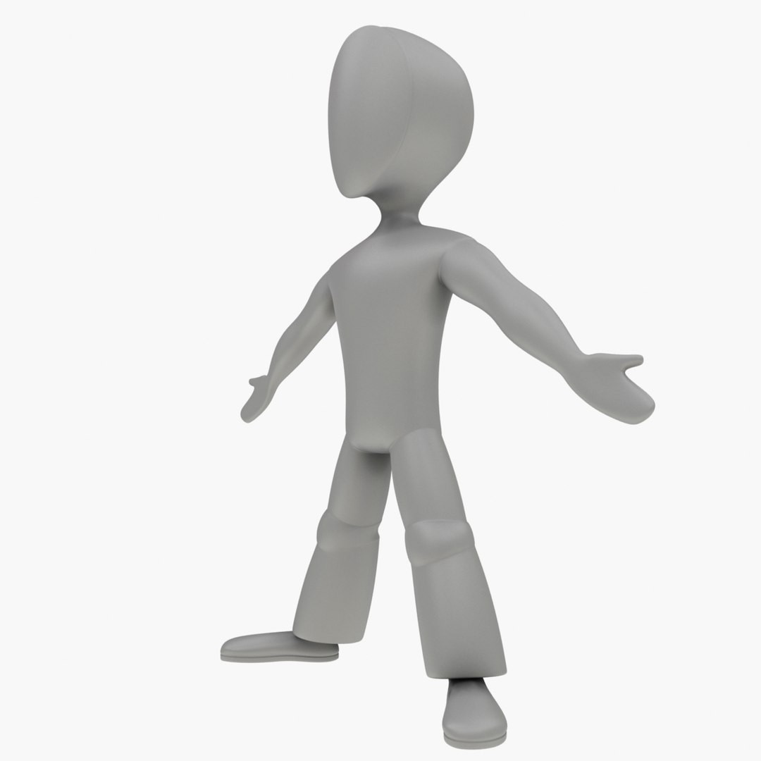 3D White Man Generic Model - TurboSquid 1154498