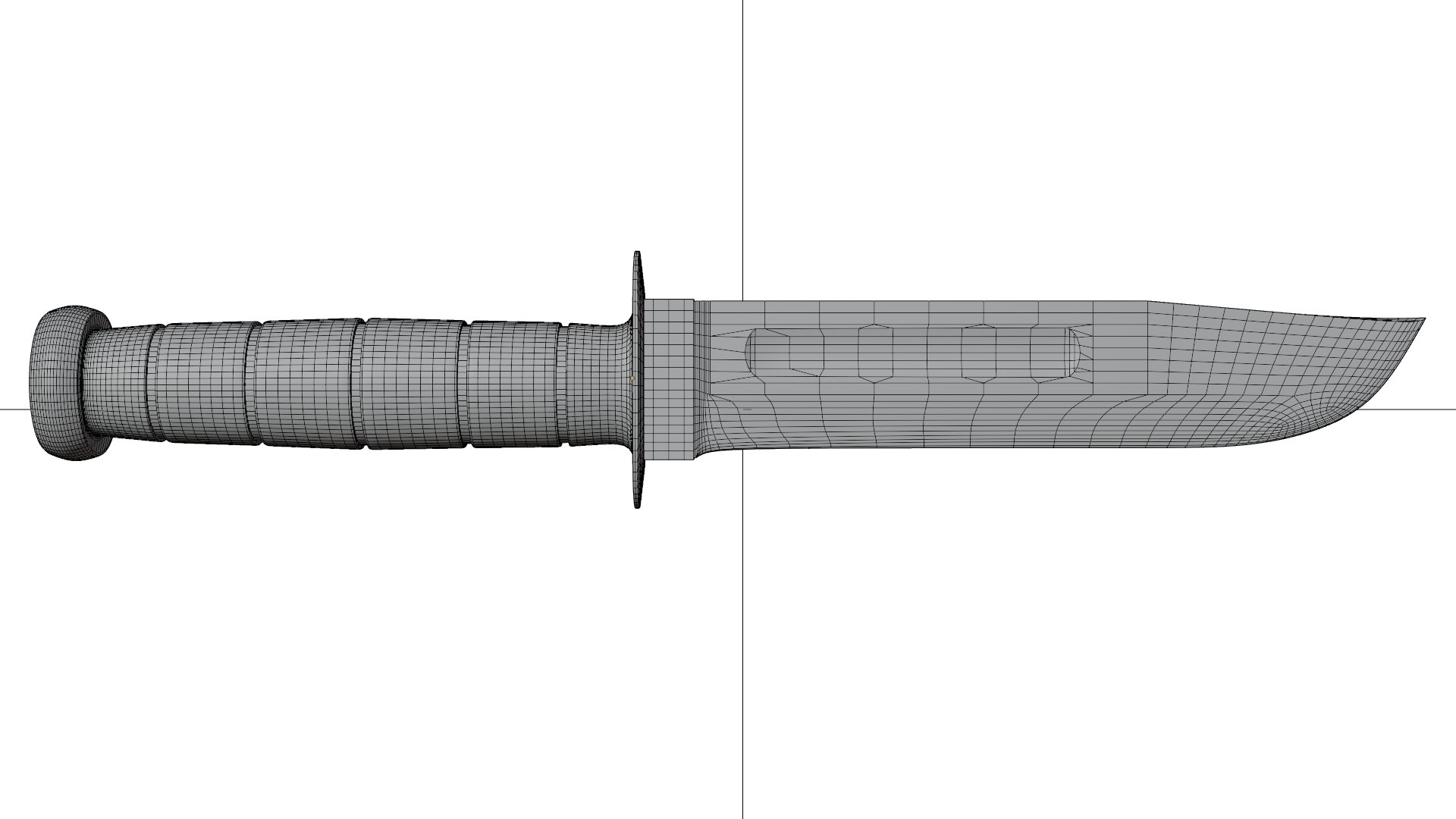 Combat Knife 3D Model - TurboSquid 2005357