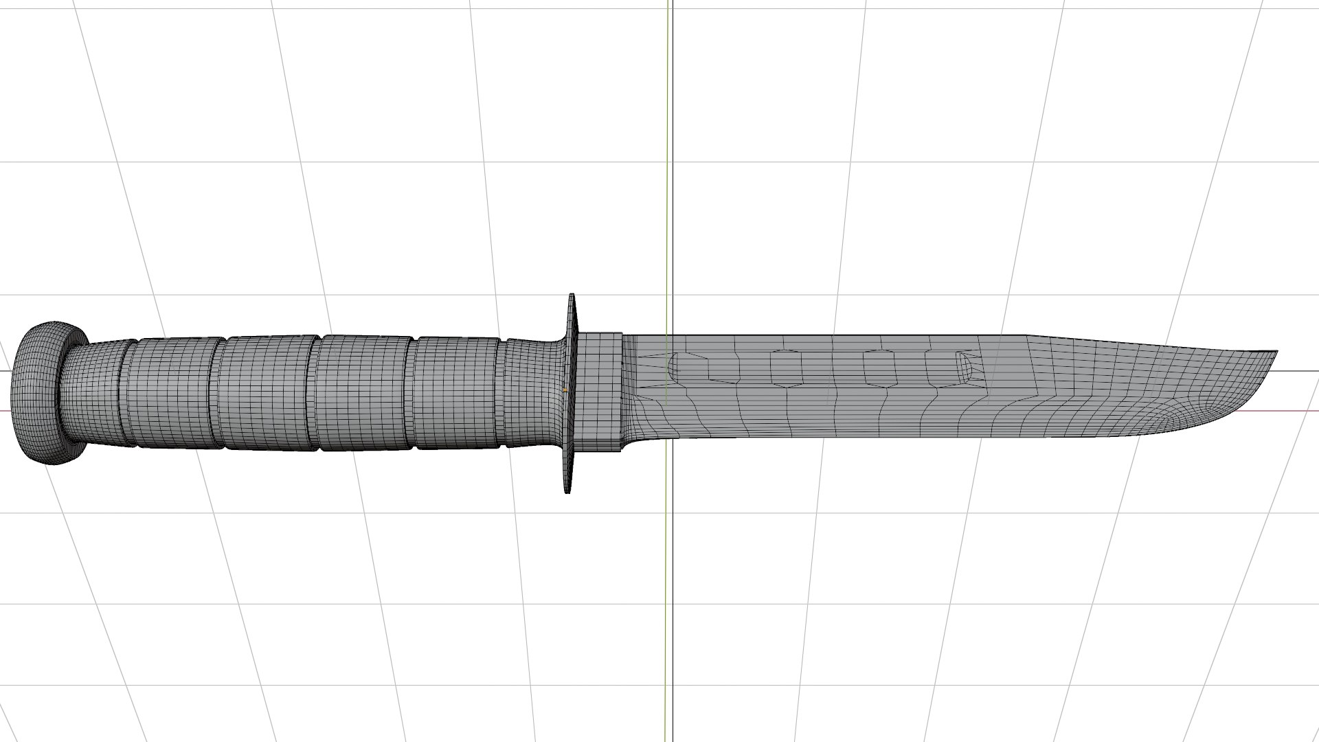 Combat Knife 3D Model - TurboSquid 2005357