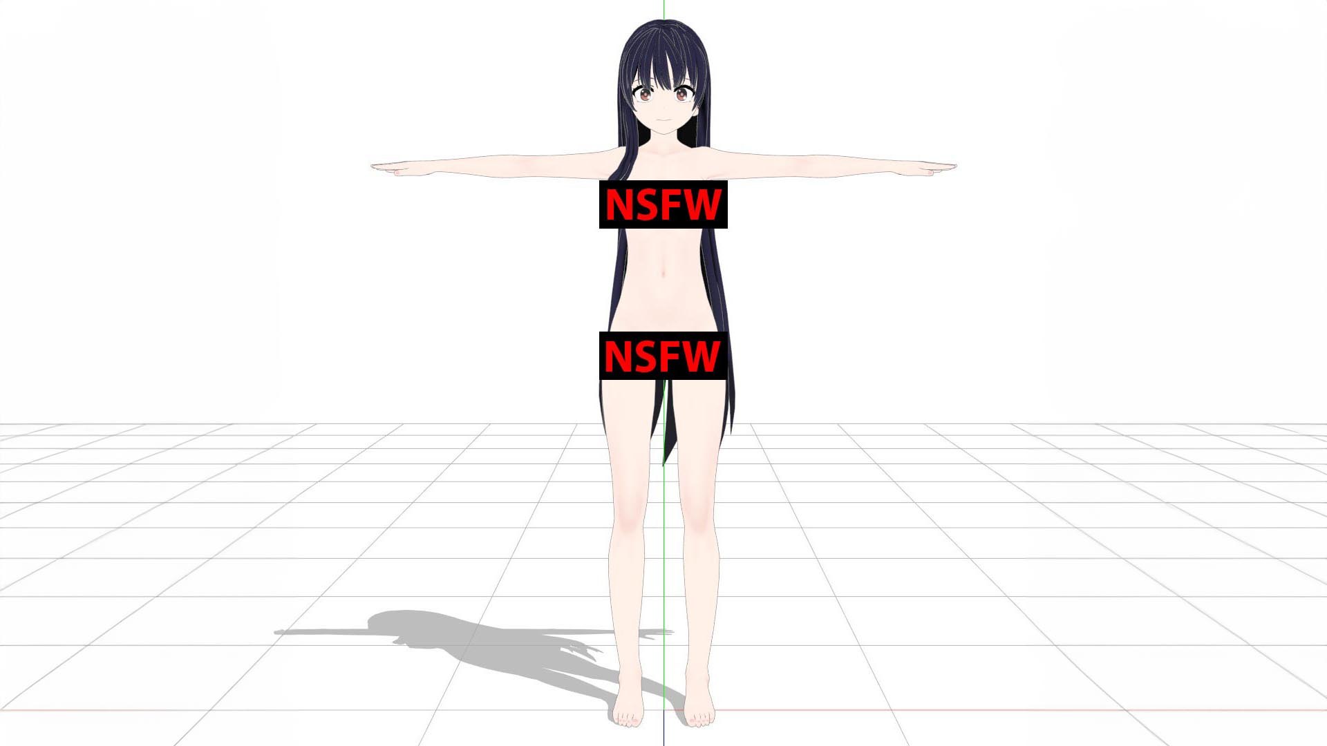 modelo 3d Yamada Anna NSFW PMX-MMD - TurboSquid 2194583