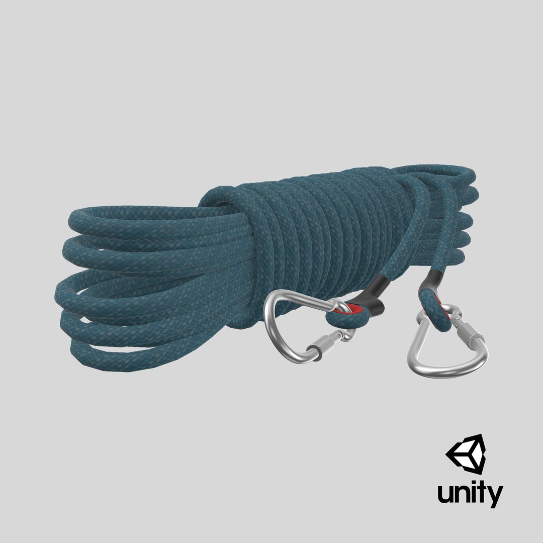 3D Rock Climbing Rope 01 Model - TurboSquid 2182258