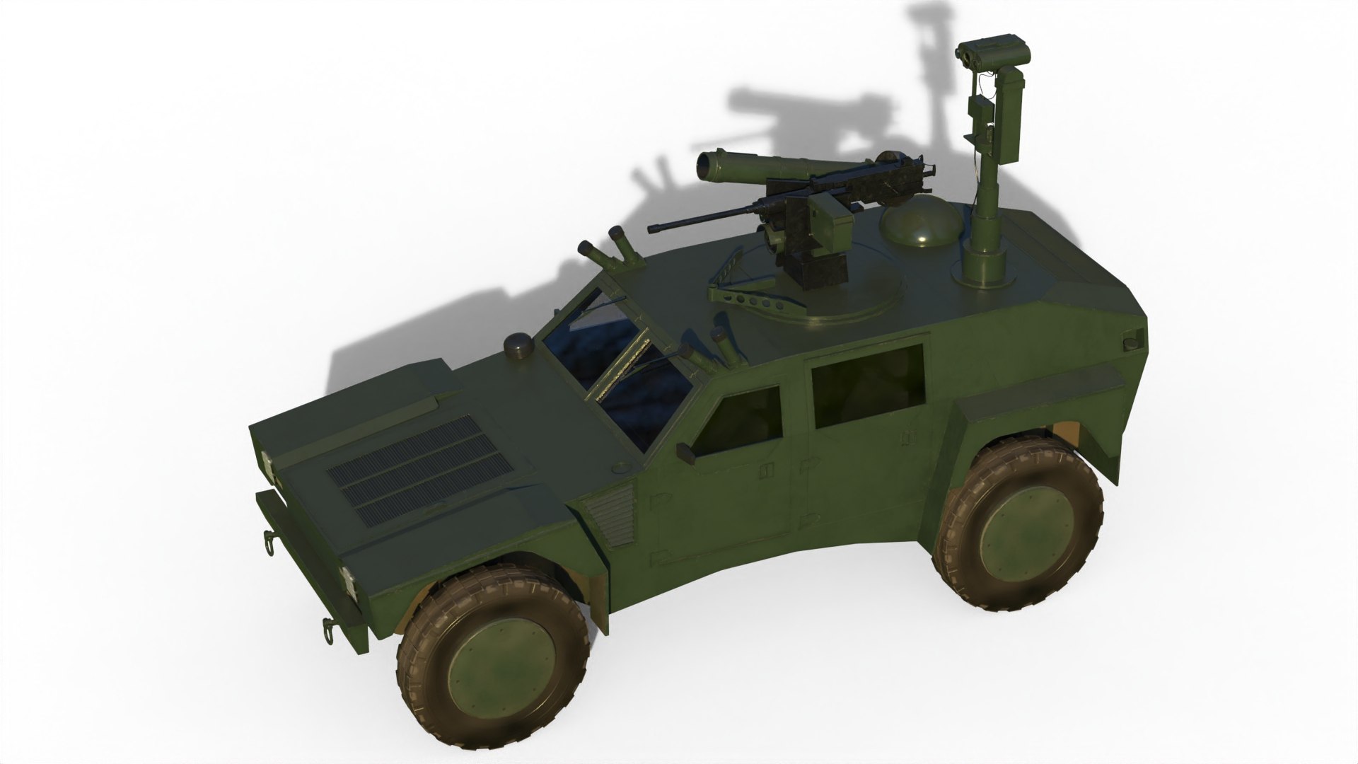 RST-V Shadow Hybrid Tactical Vehicle 3D - TurboSquid 2300941