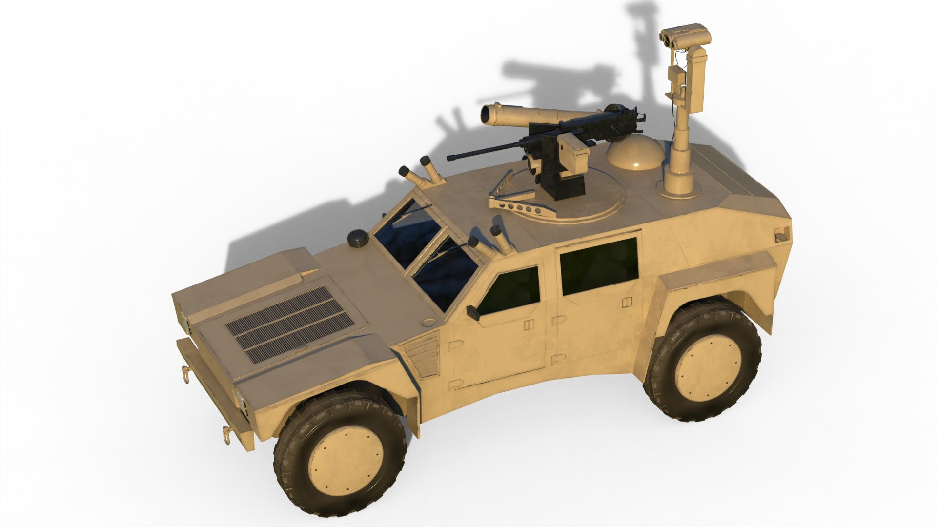 RST-V Shadow Hybrid Tactical Vehicle 3D - TurboSquid 2300941