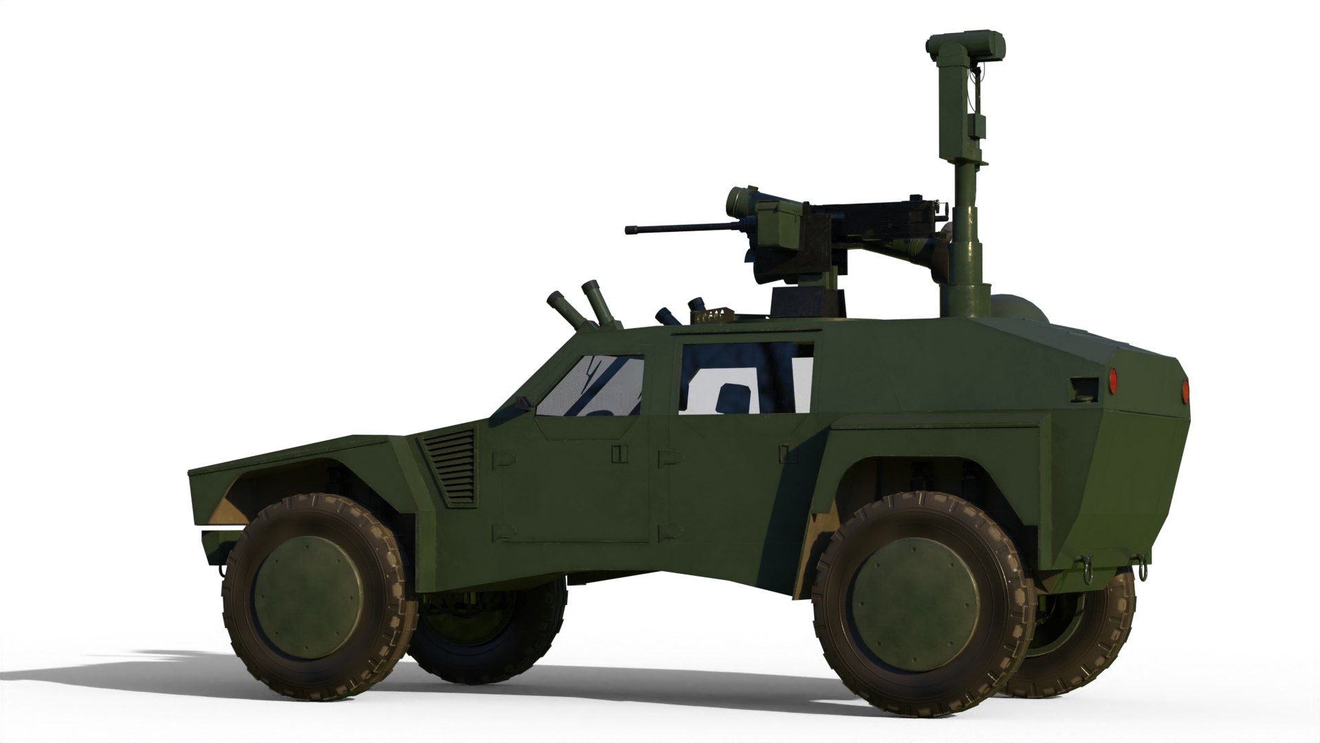 RST-V Shadow Hybrid Tactical Vehicle 3D - TurboSquid 2300941