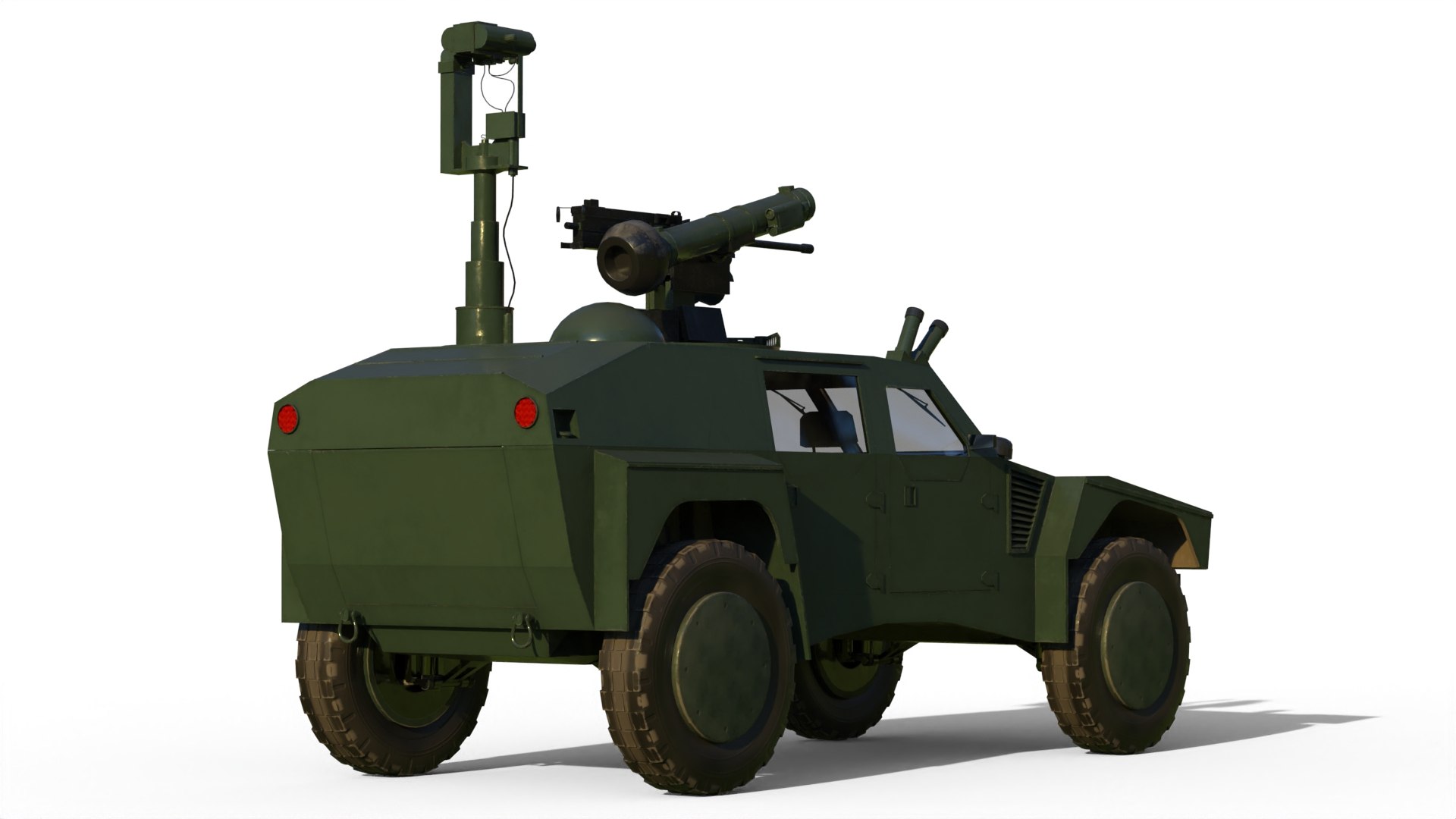 RST-V Shadow Hybrid Tactical Vehicle 3D - TurboSquid 2300941