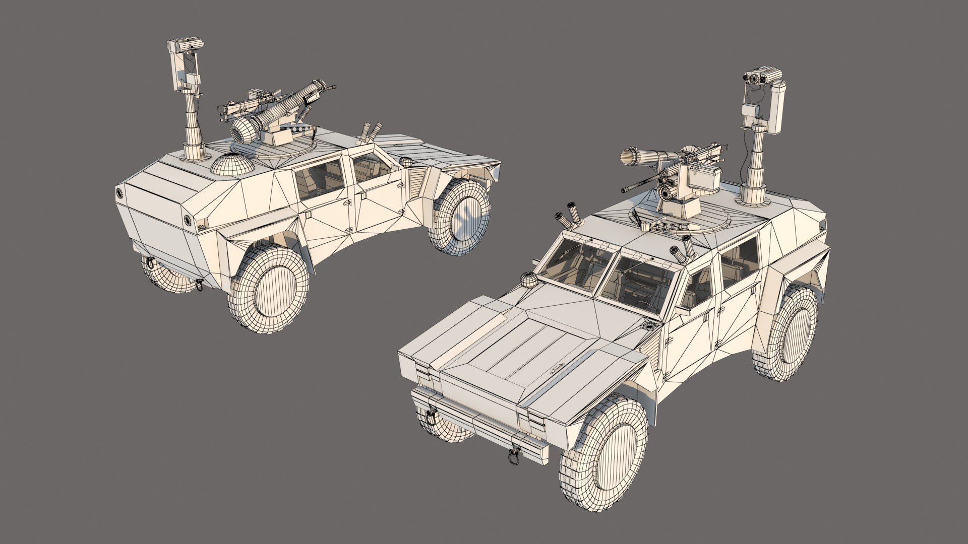 RST-V Shadow Hybrid Tactical Vehicle 3D - TurboSquid 2300941