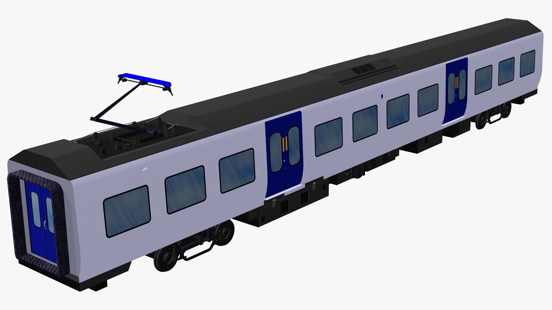 British Rail Class 331 Electric Passenger Train 3D Model - TurboSquid 2026500