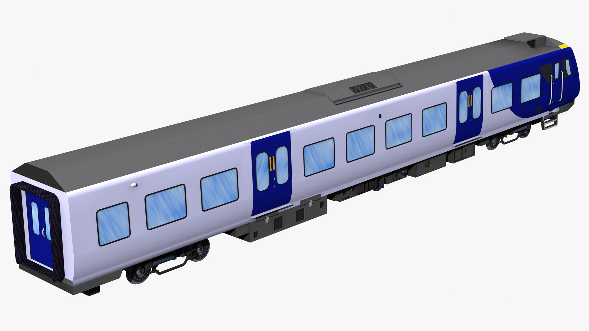 British Rail Class 331 Electric Passenger Train 3D Model - TurboSquid ...