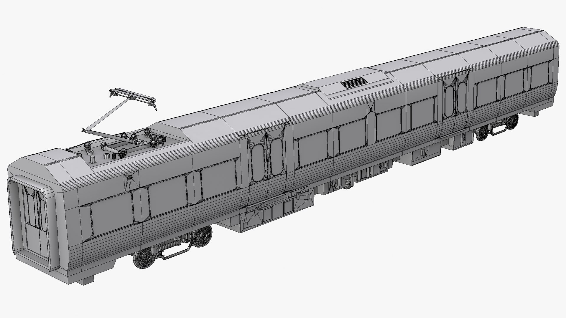 British Rail Class 331 Electric Passenger Train 3D Model - TurboSquid ...