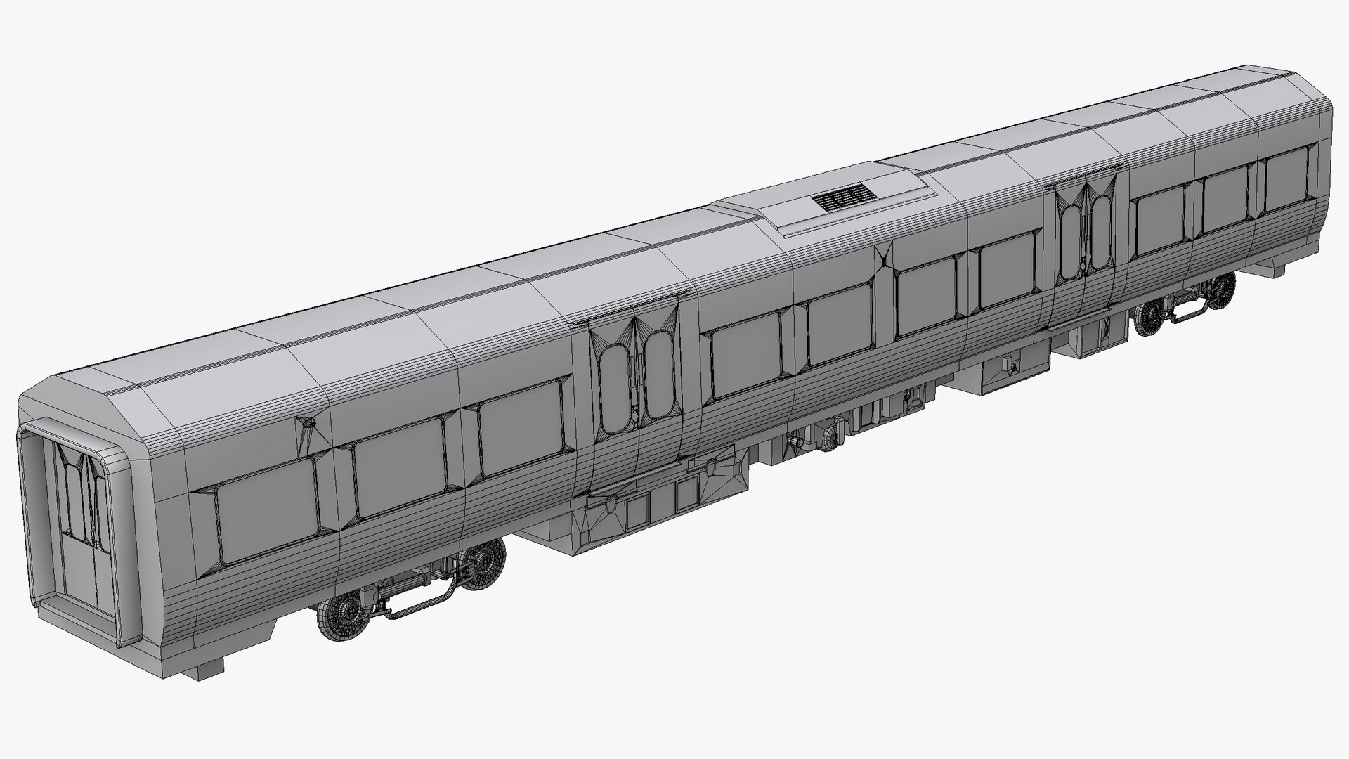British Rail Class 331 Electric Passenger Train 3D Model - TurboSquid ...