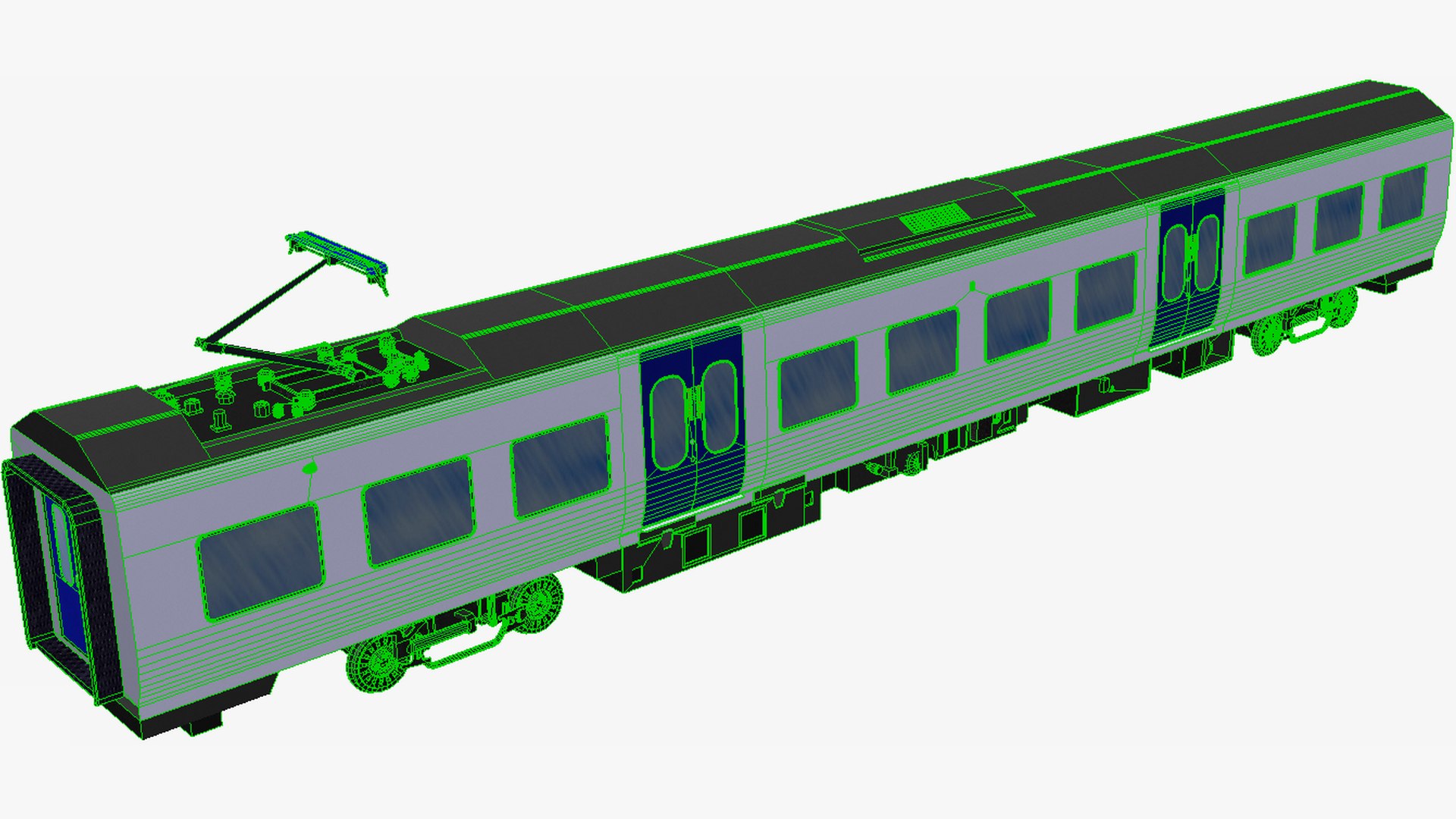 British Rail Class 331 Electric Passenger Train 3D Model - TurboSquid ...