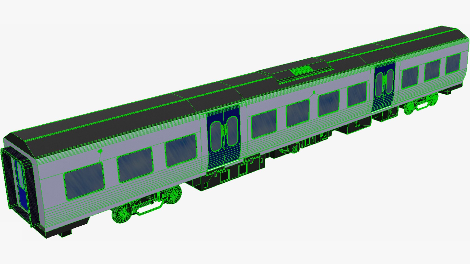 British Rail Class 331 Electric Passenger Train 3D Model - TurboSquid ...
