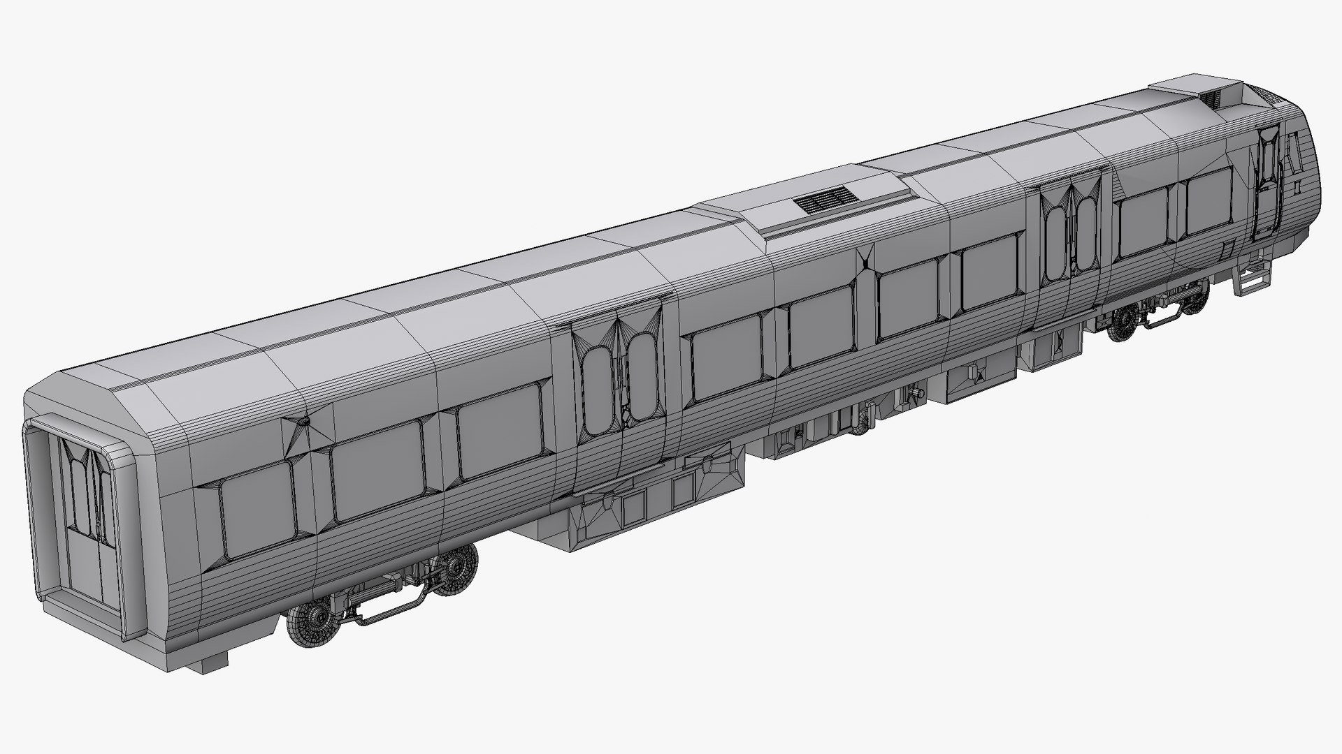 British Rail Class 331 Electric Passenger Train 3D Model - TurboSquid ...