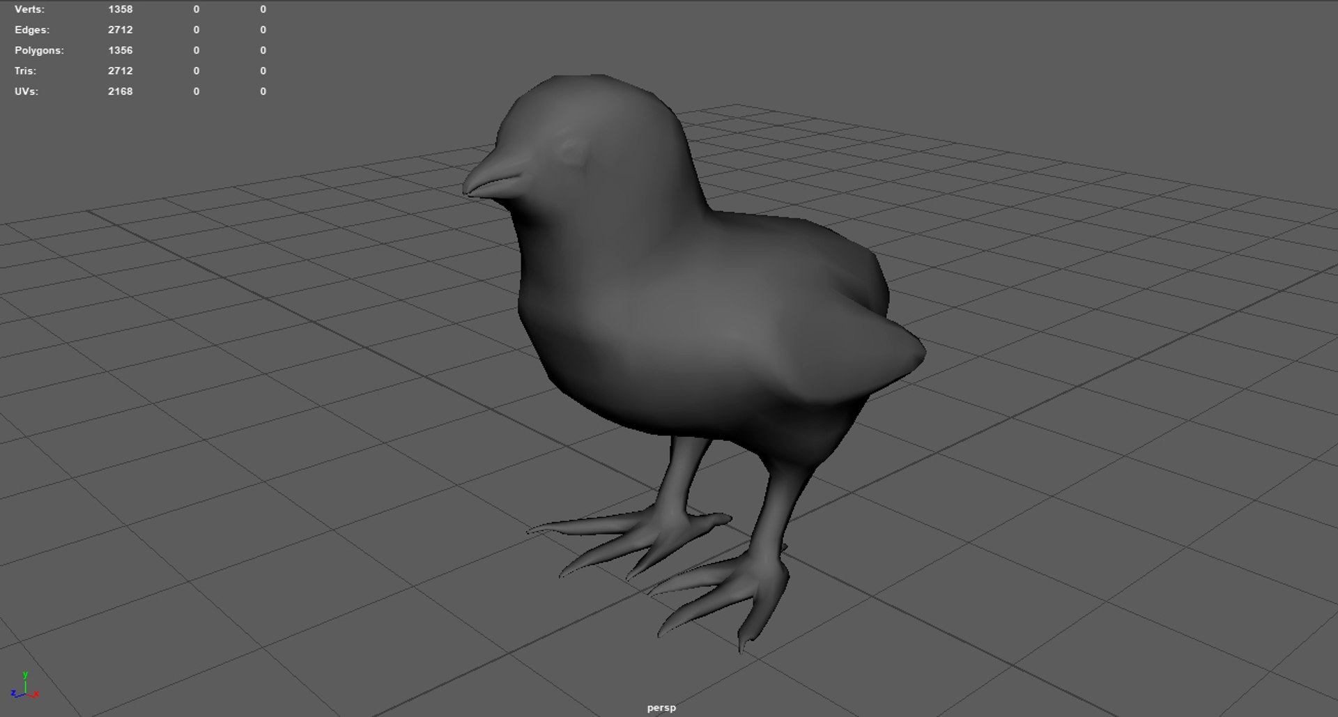 Chick 3D Model - TurboSquid 1175486