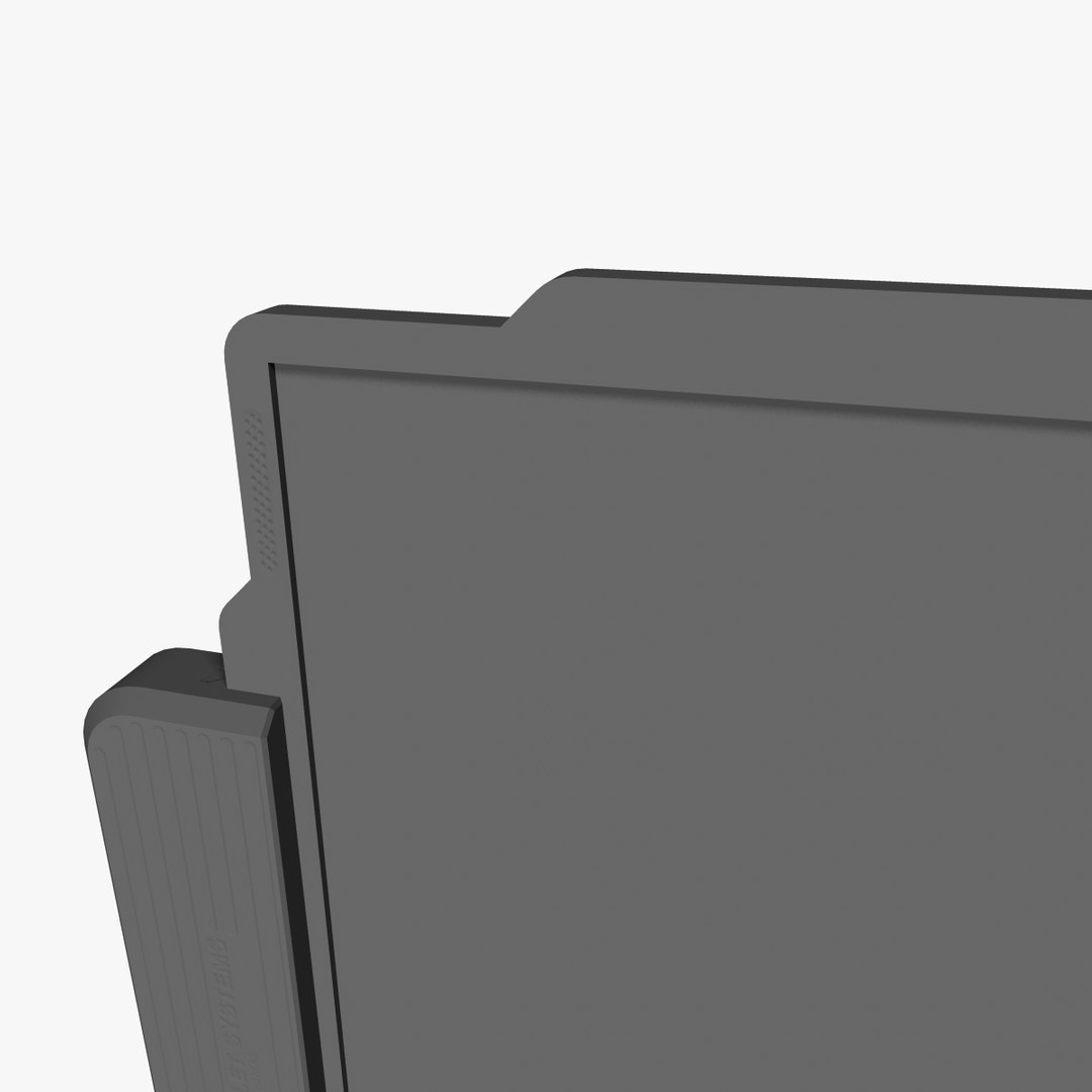 A4 Data Pad Tablet 3d Model