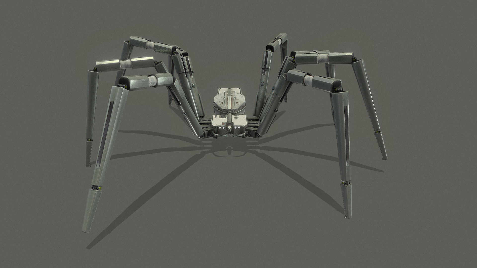 3D Spider Bot Rigged And Animated Model - TurboSquid 2098295