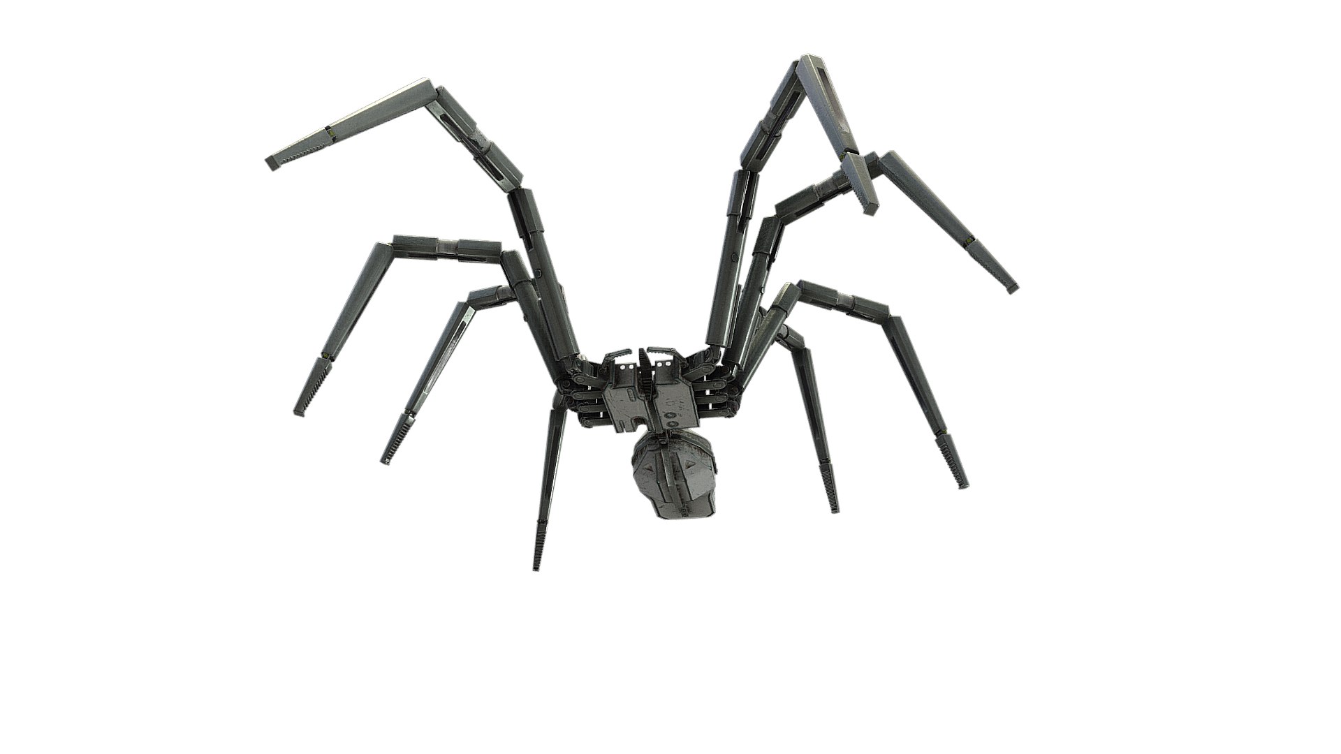 3D Spider Bot Rigged And Animated Model - TurboSquid 2098295