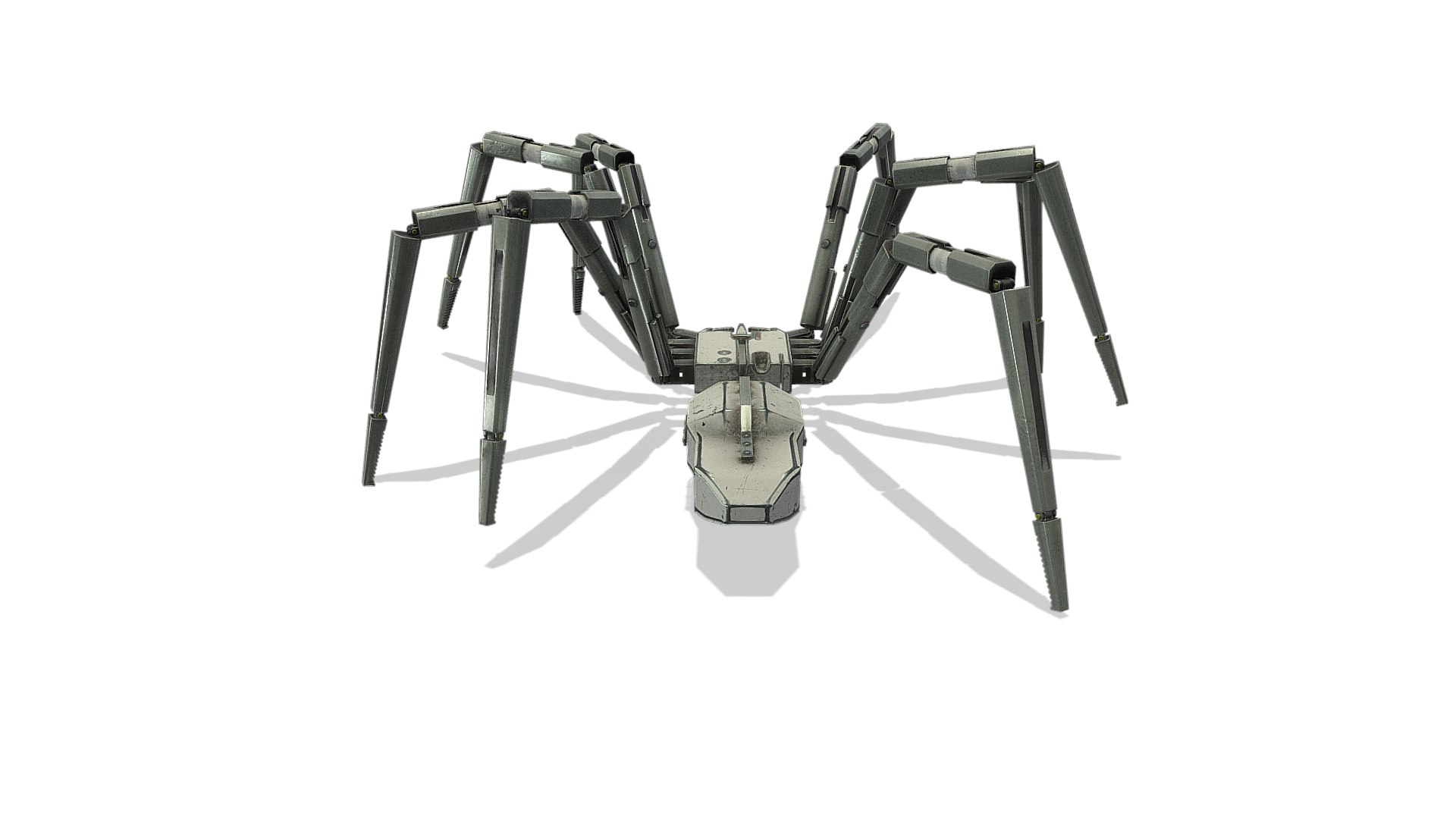 3D Spider Bot Rigged And Animated Model - TurboSquid 2098295