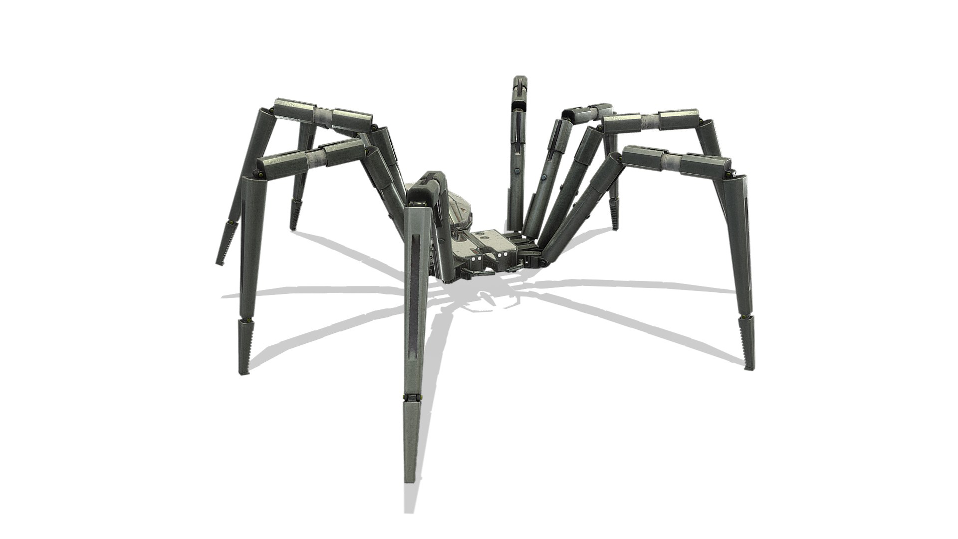 3D Spider Bot Rigged And Animated Model - TurboSquid 2098295