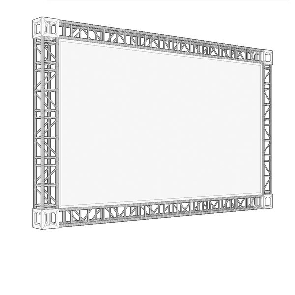 modelo 3d Pantalla de 9x16 Surround 001 - TurboSquid 631124