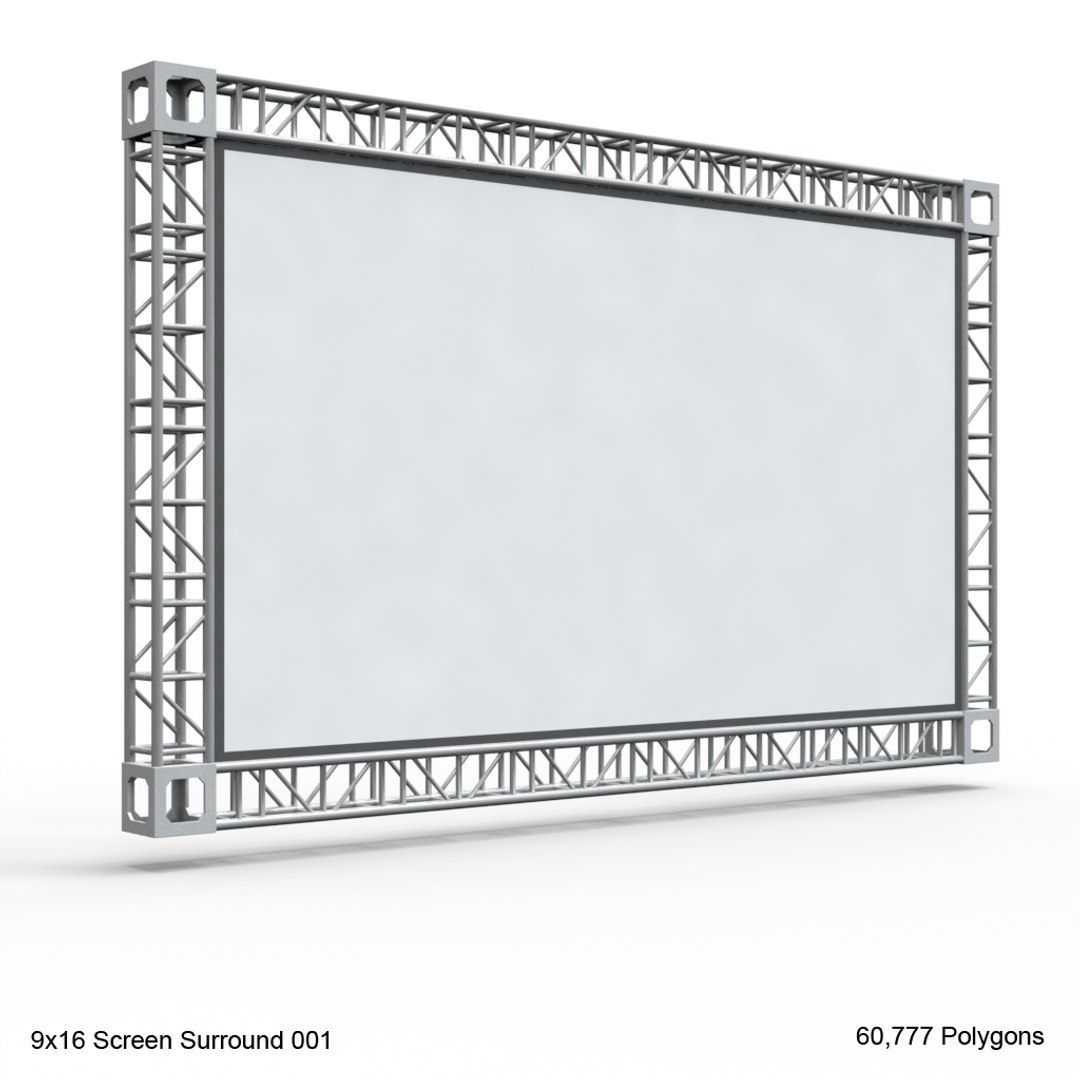 3d obj screen surround