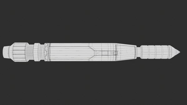 modèle 3D de Missile de science-fiction 01 - TurboSquid 1816100